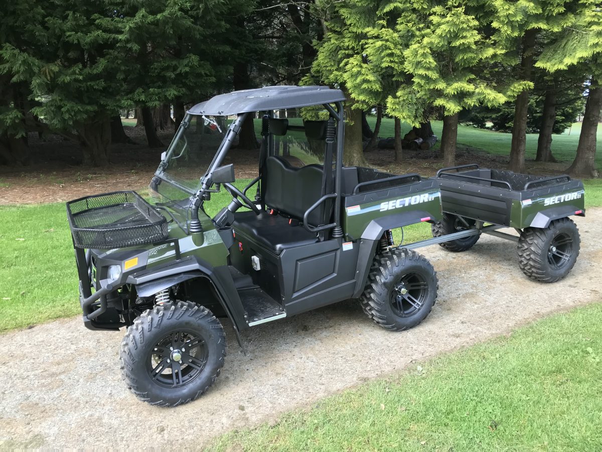 Hisun Elite Fully Electric Lithium Iron Battery UTV. – The Electric ...