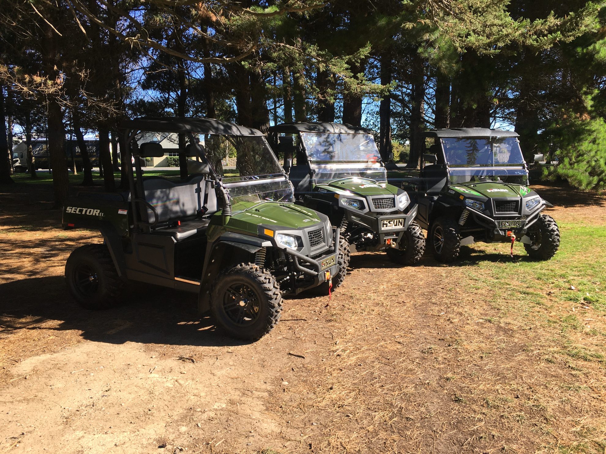 Hisun Standard Fully Electric 4WD UTV. Dry Cell Battery Model. – The ...